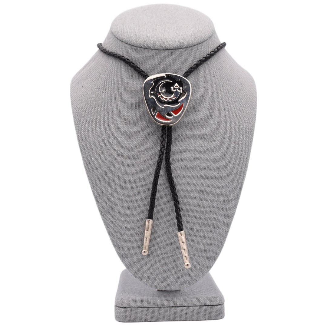 Southwestern Lizard Navajo Motif Vintage Bolo Tie - Etsy