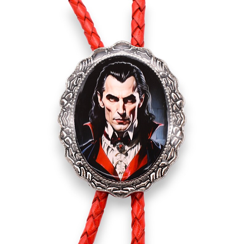 Blood Red Vampire Bolo Tie | Fantasy Art Cosplay Mythology Transylvania ...