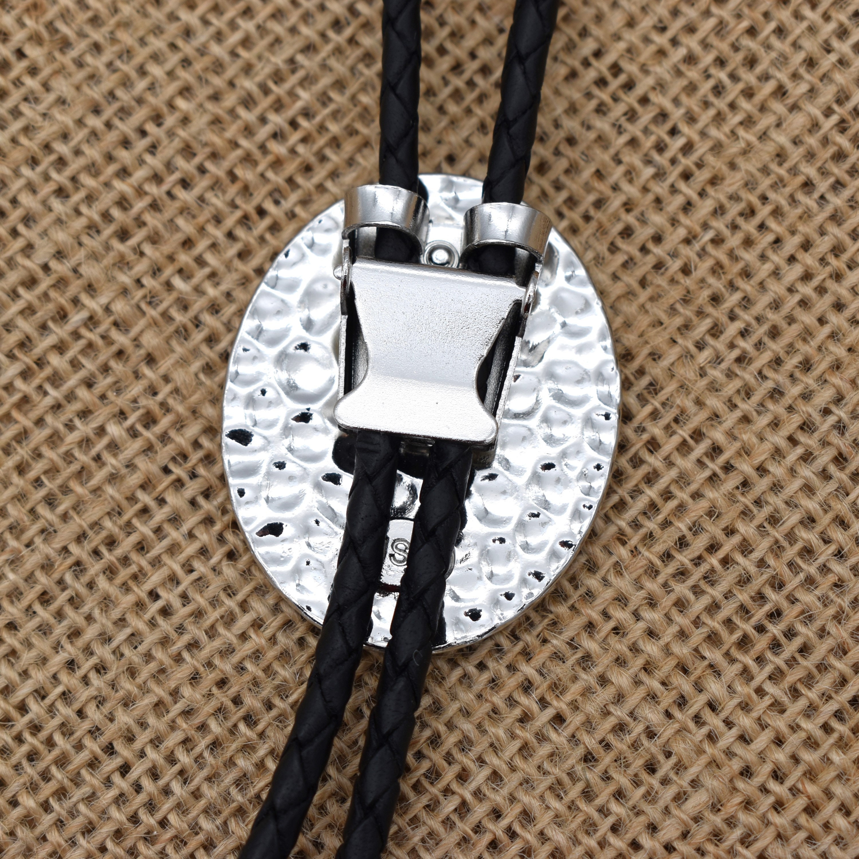 Buckin' Bronco Bolo Tie ~ Cord Colors & Length Brown Black Bola Lariat ...