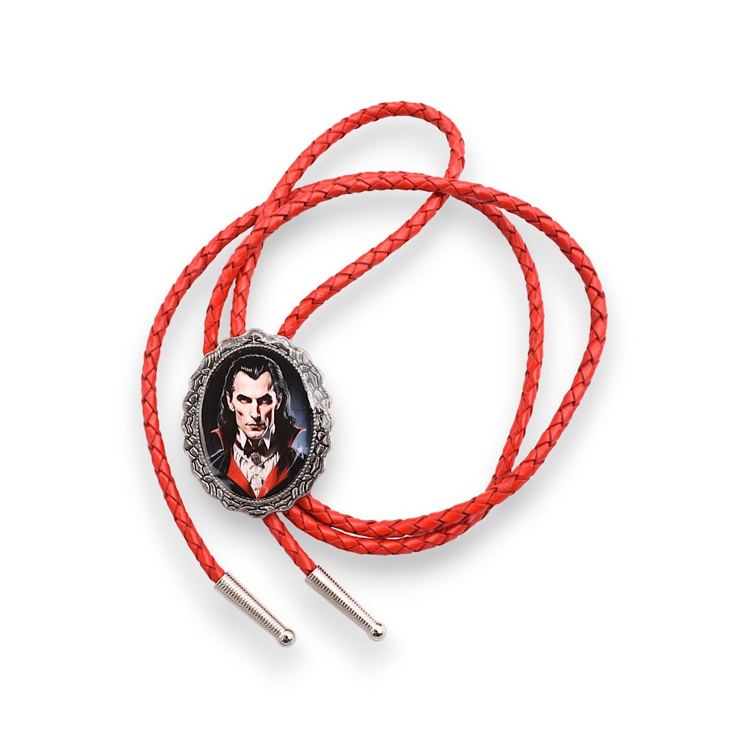 Blood Red Vampire Bolo Tie | Fantasy Art Cosplay Mythology Transylvania ...