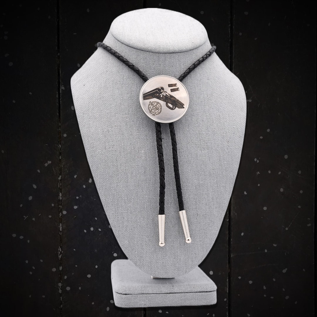 Shotgun Clay Pigeon Trap Skeet Target Gun Range Bird Hunter Bolo Tie ...