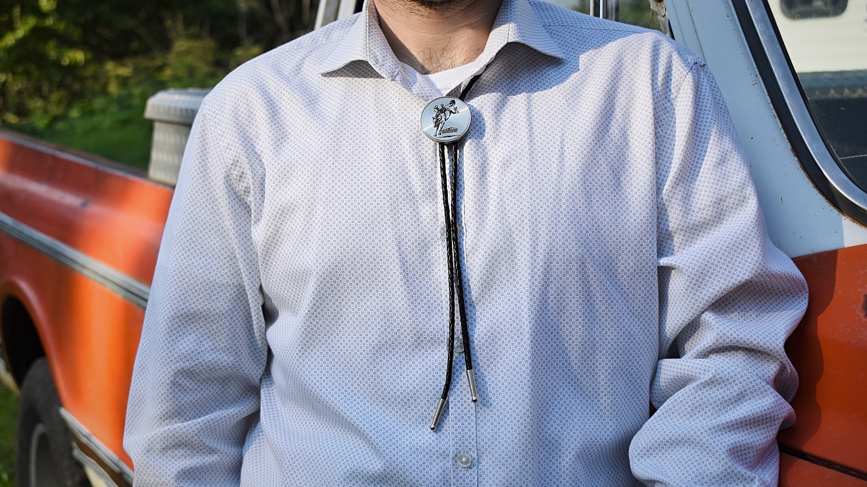 Buckin' Bronco Bolo Tie Western Cowboy Horseback Rope - Etsy