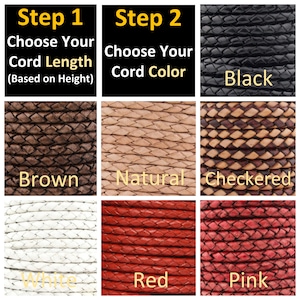 Rooster Bolo Tie ~ Choose Your Cord Colors & Length Brown Black Bola ...