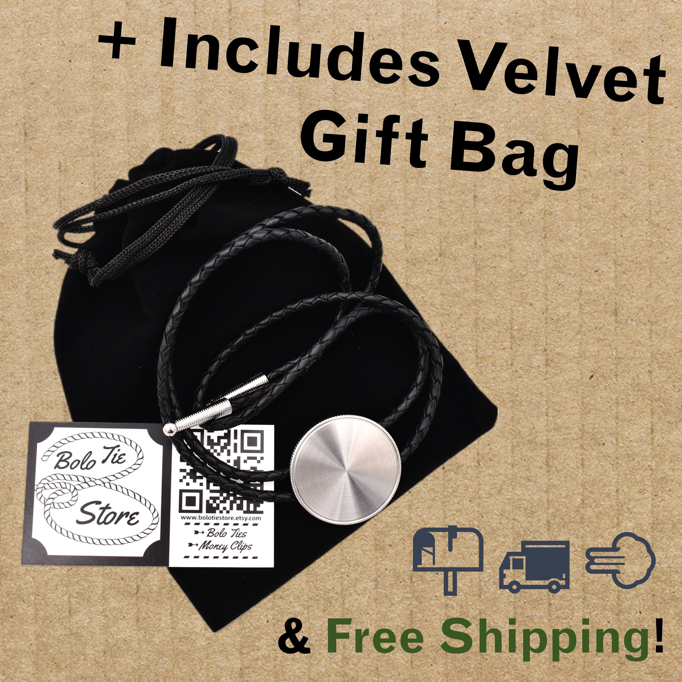 Engraved Tree Bolo Tie Evergreen Pine Tree Outdoorsy Hippie Spruce ...