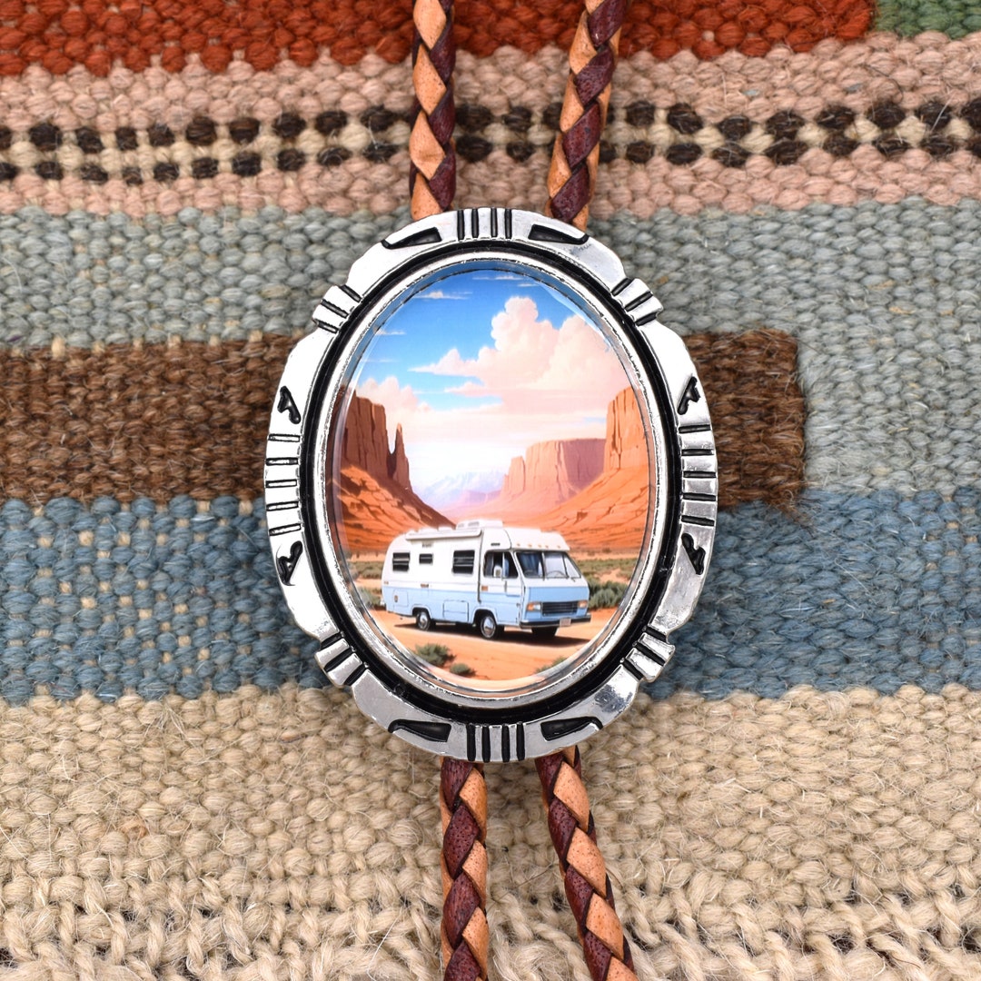 Motorhome RV Bolo Tie With Custom Cord Colors & Length - Etsy