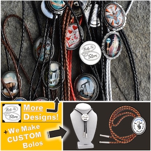 UFO Bolo Tie ~ Cord Colors & Length Personalization ~ Aliens Flying ...