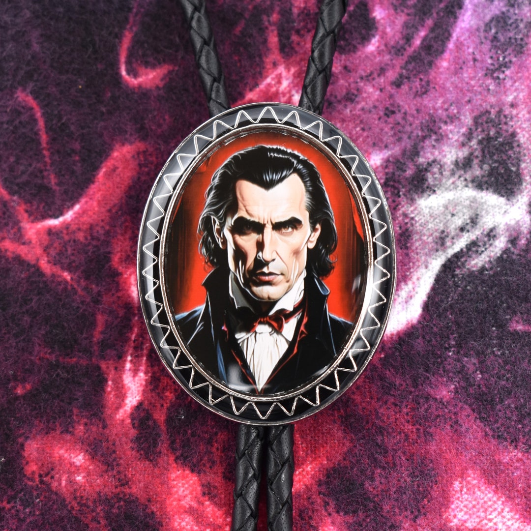 Dracula Vampire Bolo Tie | Debonair Transylvania Monster Halloween ...
