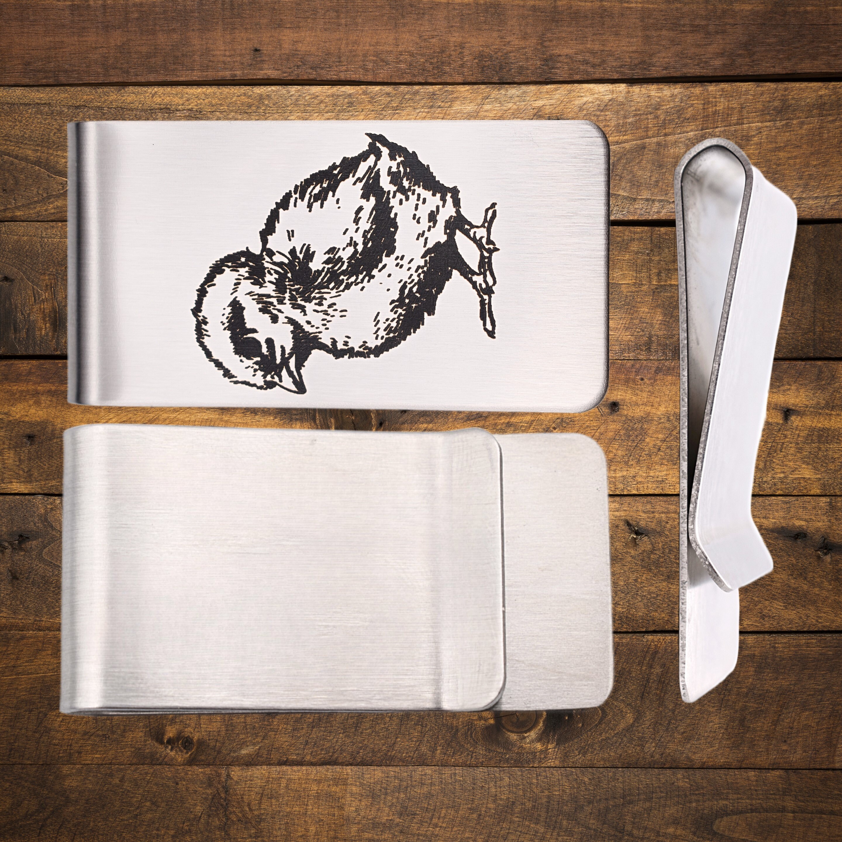 Chick Money Clip Engraved Stainless Steel - Etsy