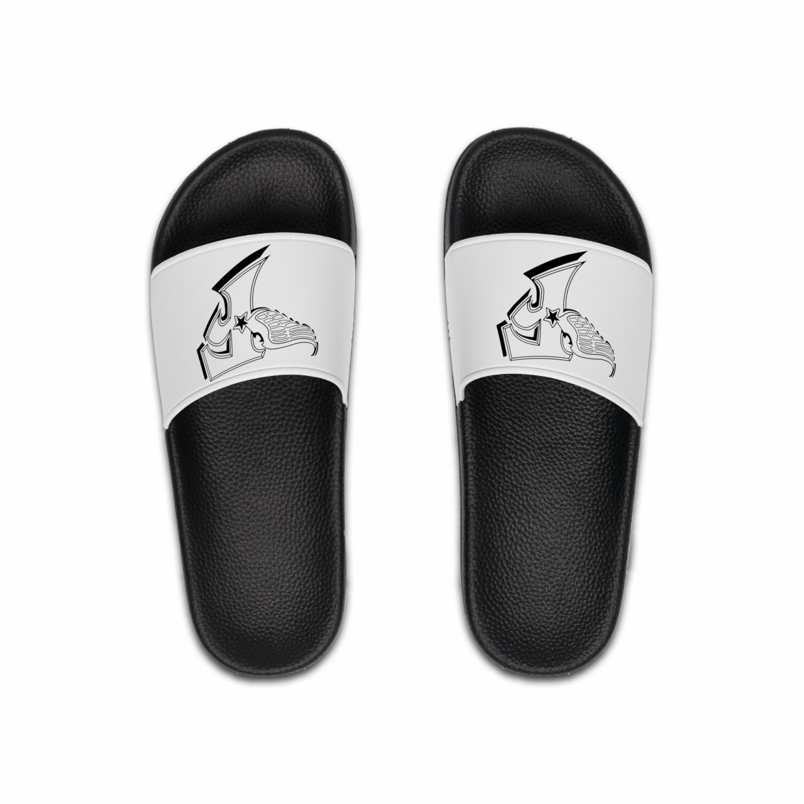 Men's Slides, Sandals, Flip Flops, Sports Slides, White & Black Slides ...