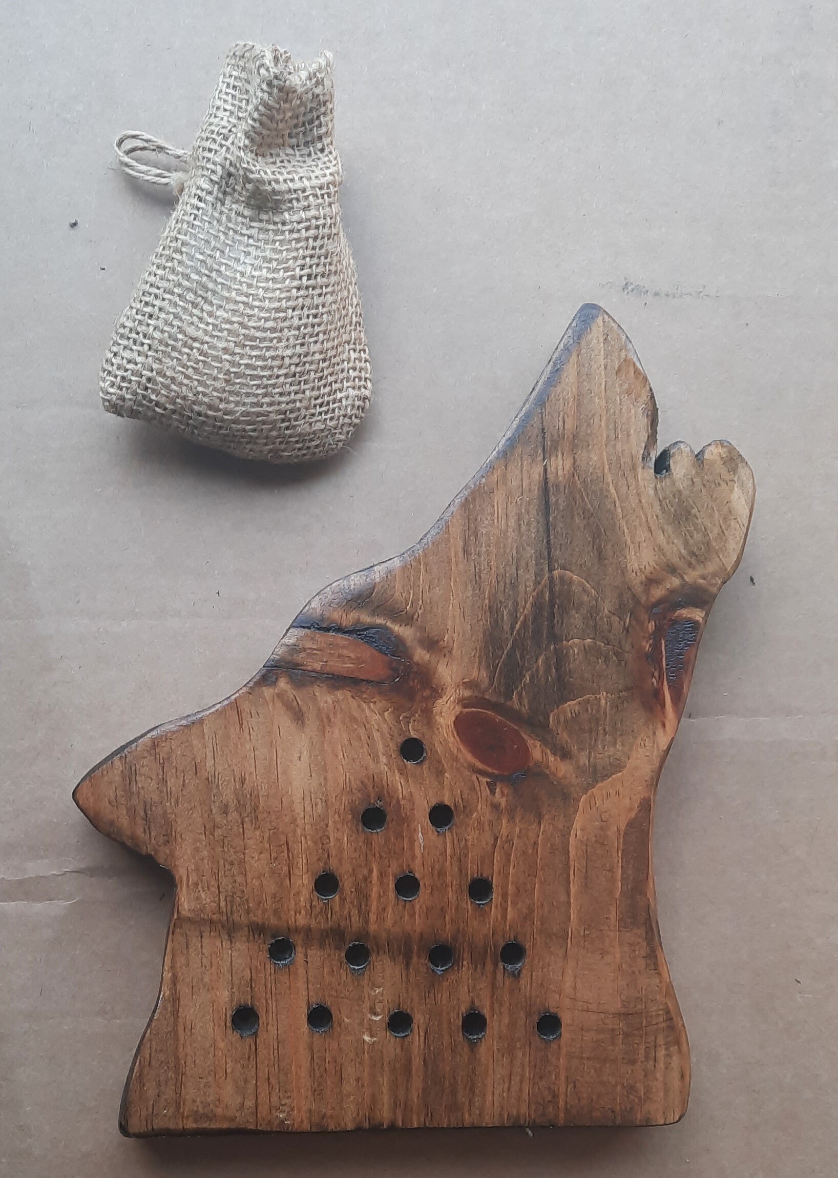 Wood Peg Game-wolf - Etsy
