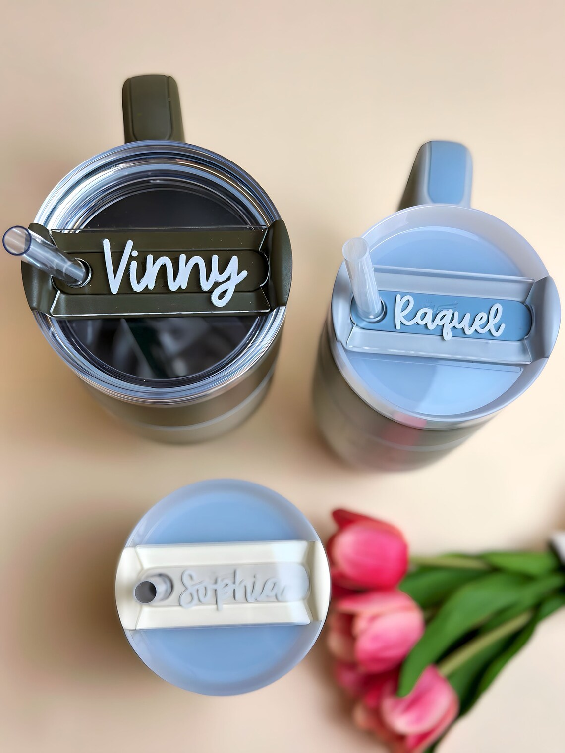Stanley Personalized Tumbler Name Plate, 40/30oz Tumbler Personalized ...