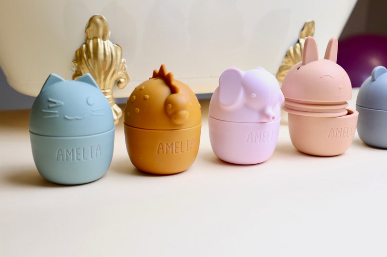 Personalized Silicone Bath Toys, Squirting Toys, Bath Buddies, Bath ...