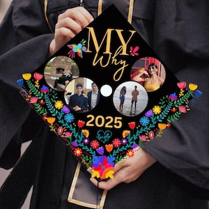 Custom Printed Graduation Cap Topper With Your Photos - Etsy
