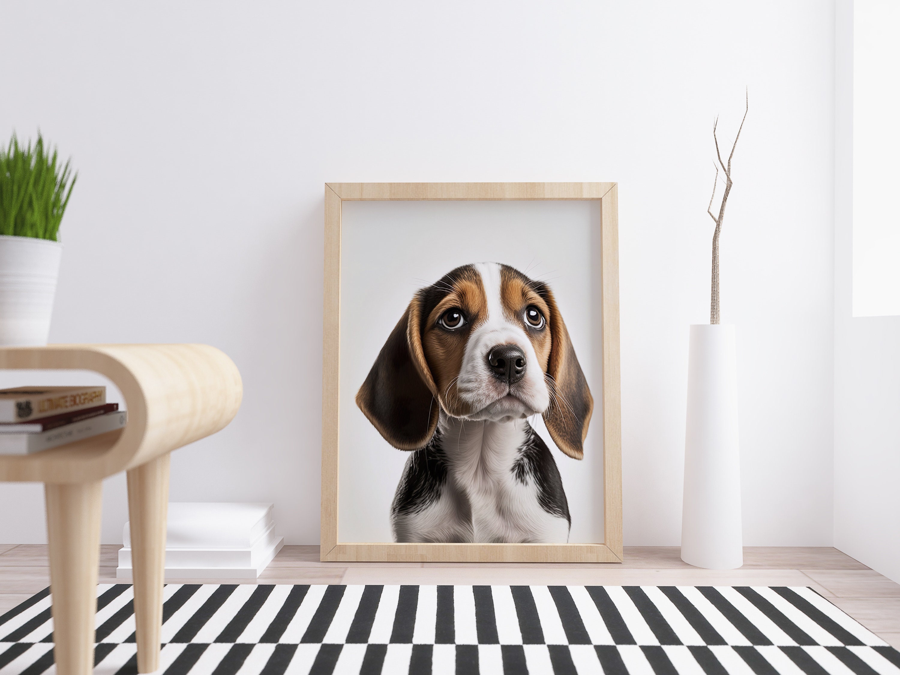 A2 Large Beagle Poster Digital Download - Etsy
