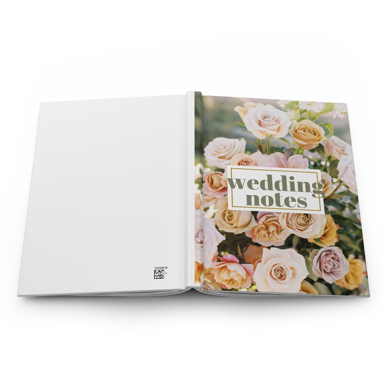 Floral Bride Notebook Wedding Planner Book Engagement Gift for Bride ...