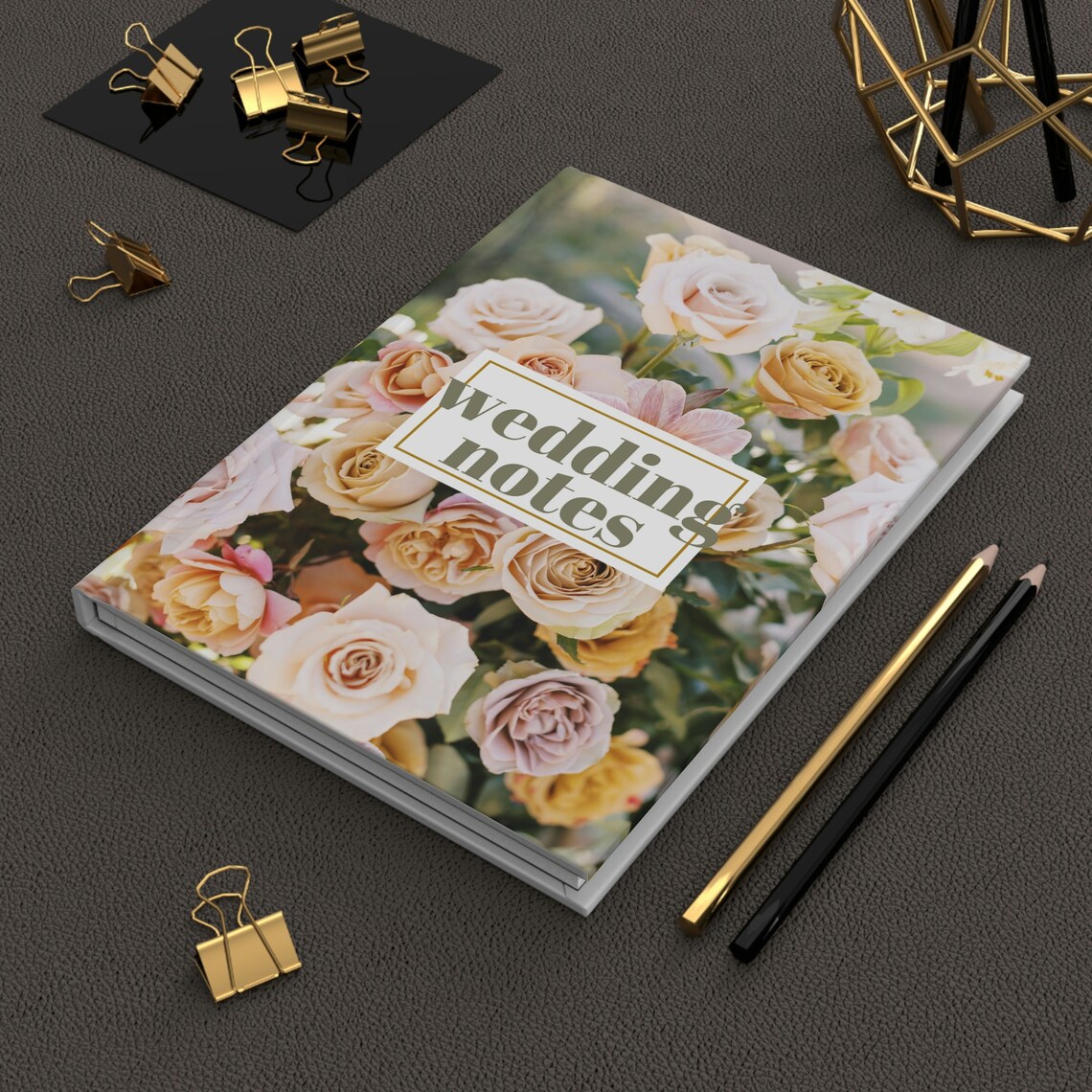 Floral Bride Notebook Wedding Planner Book Engagement Gift for Bride ...