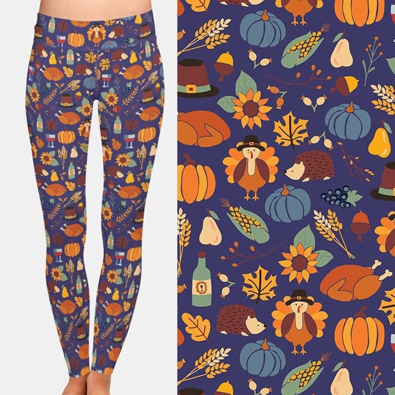 Autumn Leggings - Etsy