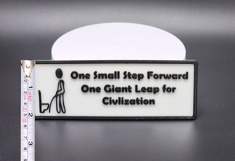 Don't Pee on the Floor Sign. Cute Sign to Remind Guys to Stand a Little ...