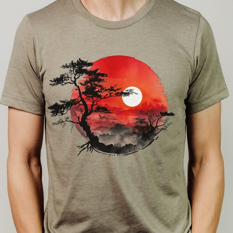 Japanese Prints Shirts - Etsy