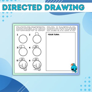 Directed Drawings for Kids, Art Activities for Elementary Students ...