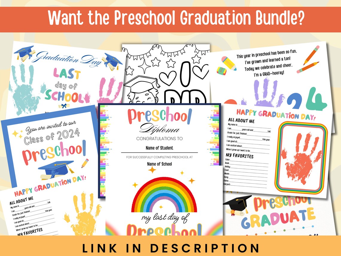 Preschool Graduation Coloring Pages, Graduation Activity, Kindergarten ...