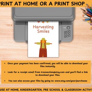 Scarecrow Handprint Art Craft, Fall Harvesting Handprint Craft Autumn ...