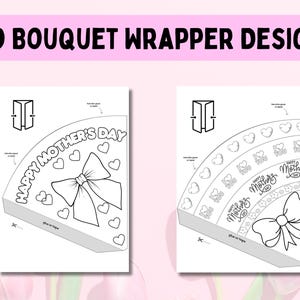 Mother's Day Build a Bouquet Craft Bundle, Printable Flower Crafts ...