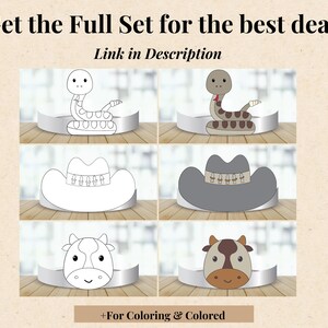 Horse Paper Hat Crown Craft, Horse Paper Crown Template, Wild West ...