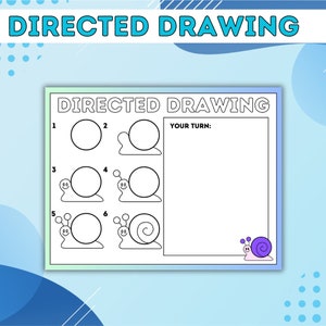 Directed Drawings for Kids, Art Activities for Elementary Students ...