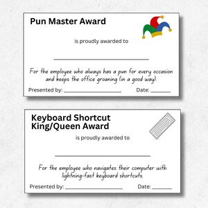 Funny Employee Appreciation Awards, Staff Appreciation Gifts, Funny ...