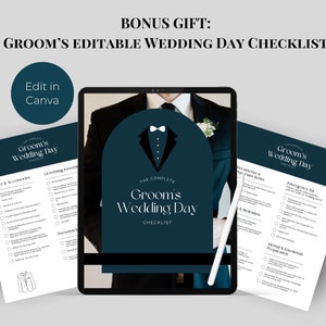 Stag Do Itinerary Template, Bachelor Party Planner Custom Editable ...