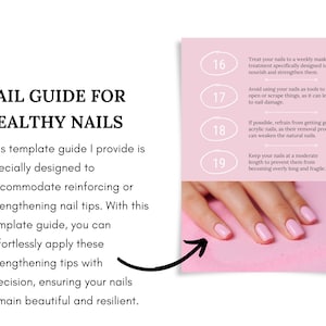 Nail Template Guide to 60 Tips and Tricks to Strengthen Nails, Template ...