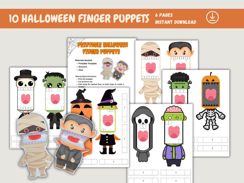Halloween Preschool & Kindergarten Activity Bundle – Printable Learning ...