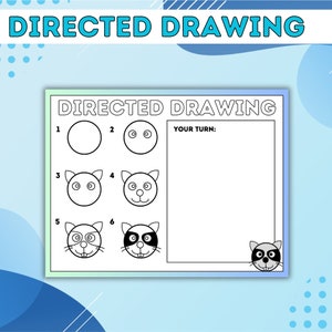 Directed Drawings for Kids, Art Activities for Elementary Students ...