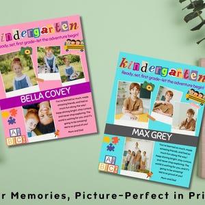 Kindergarten Yearbook Ad Template, Kindergarten Graduation Full Page ...