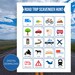 Road Trip Scavenger Hunt Game, Printable Car Game, Car Ride Games ...