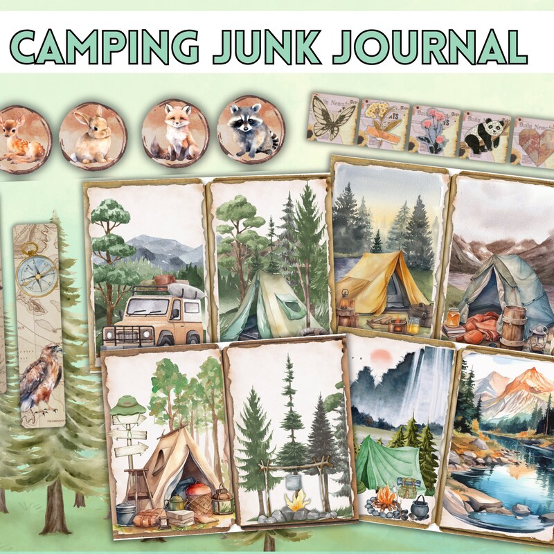 Camping Journal - Etsy