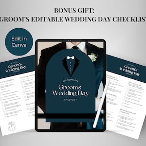 Stag Do Itinerary Template, Bachelor Party Planner Custom Editable ...