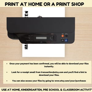 Halloween Black Cat Handprint Art, Printable Halloween Craft, Baby ...