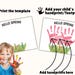 Spring Handprint Art Craft for Kids, Flower Keepsake Activity - Etsy