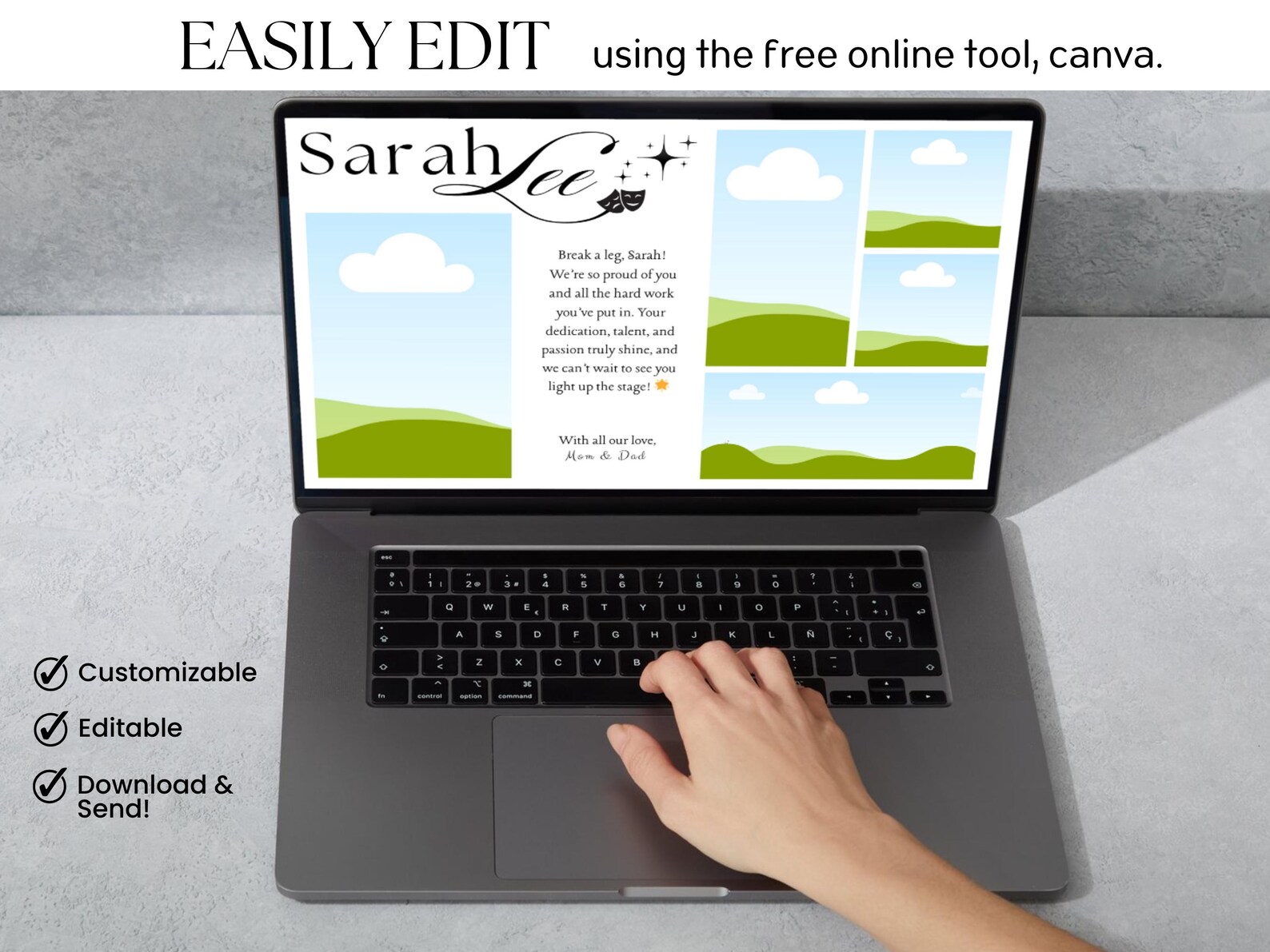 Theatre Ad Template, Theater Program Ad Template, Drama Student Ad ...