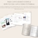 Cover Page Templates Bundle, Notebook Spiral Templates, Editable Canva ...