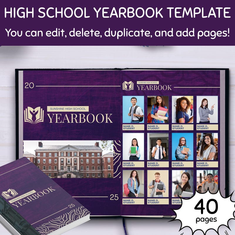 Blank Yearbook for Party - Etsy UK