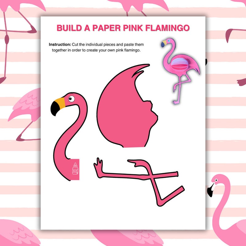 Flamingo Stencil - Etsy