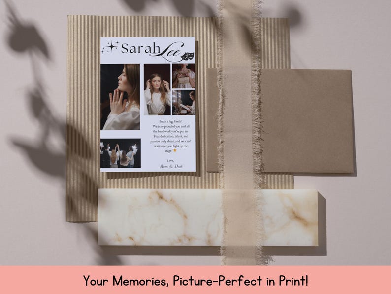 Theatre Ad Template, Theater Program Ad Template, Drama Student Ad ...