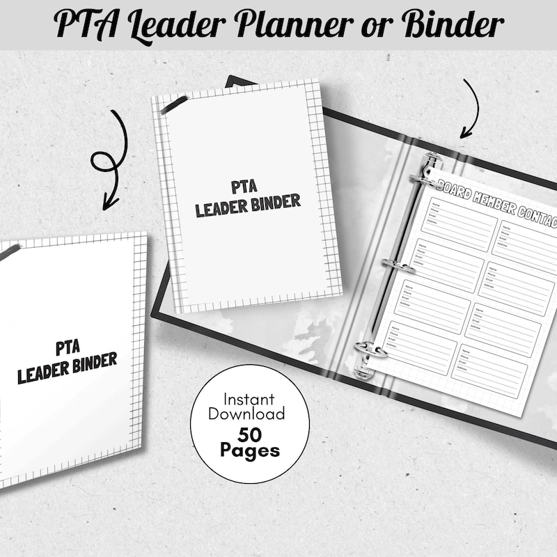 Pta President Binder - Etsy