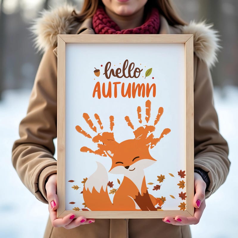 Handprint Art - Etsy