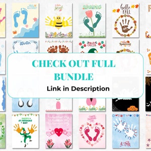 Spring Footprint Art Craft, Memory Baby Art Keepsakes, Preschool ...