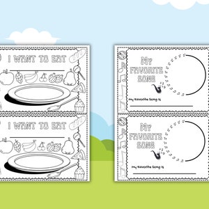 All About Me Mini Booklet, Printable Back to School Mini Book, Back to ...