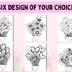 Mother's Day Build a Bouquet Craft Bundle, Printable Flower Crafts ...